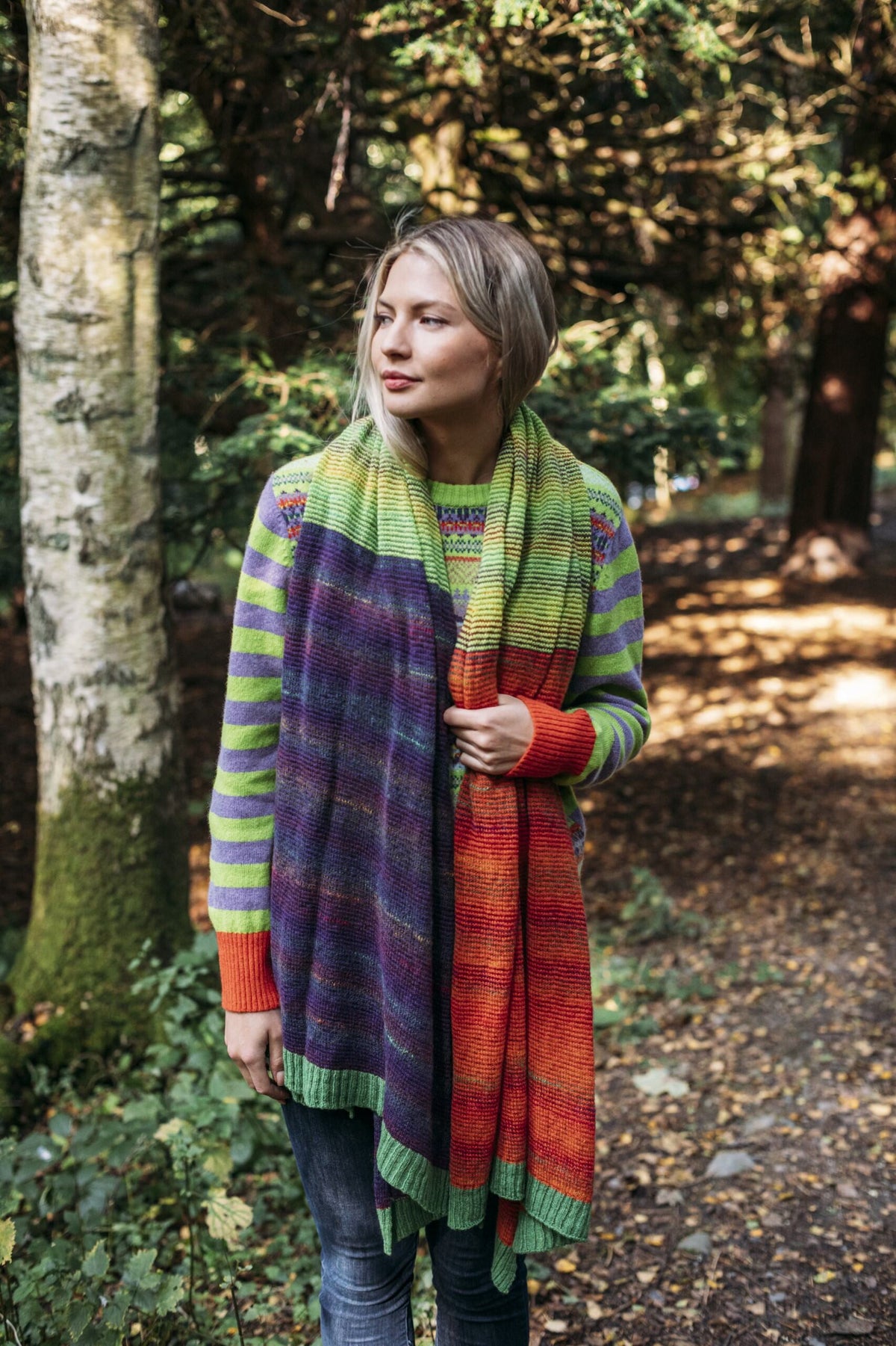 NEW Eribe Treeline Wrap in Aubergine — Judith Glue