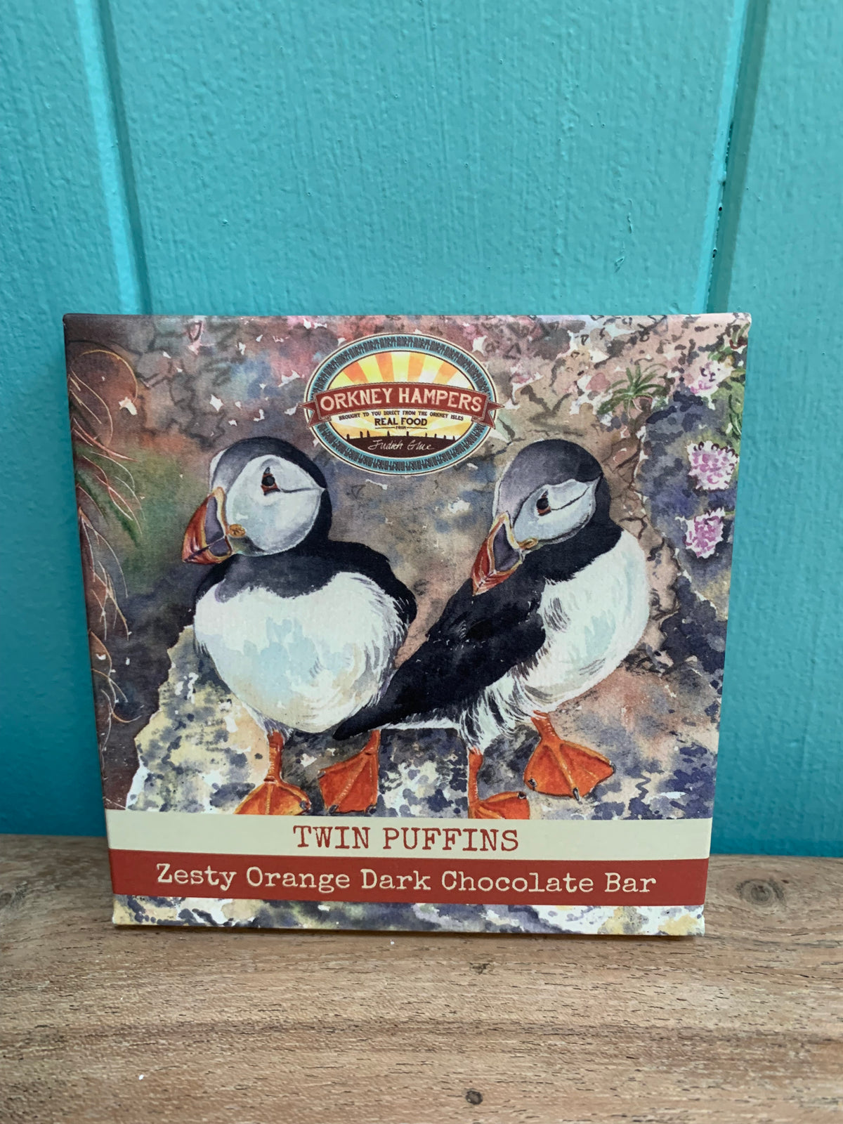 Orkney Hampers Puffin Twins Chocolate Bar — Judith Glue