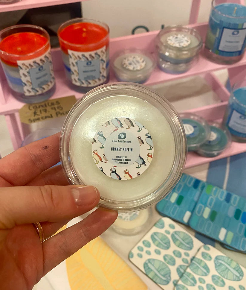 Puffin Wax Melt Pot Made in Orkney — Judith Glue