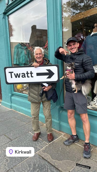 Orkney 'Twatt' Sign — Judith Glue
