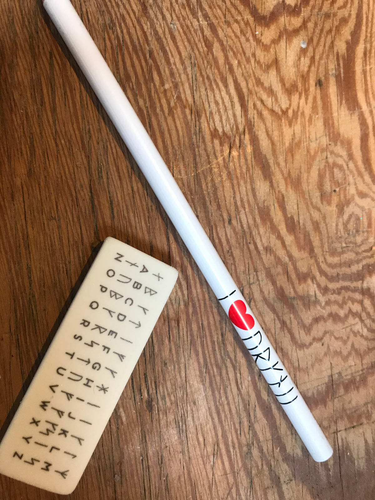'l Love Orkney' Viking Runes Pencil — Judith Glue