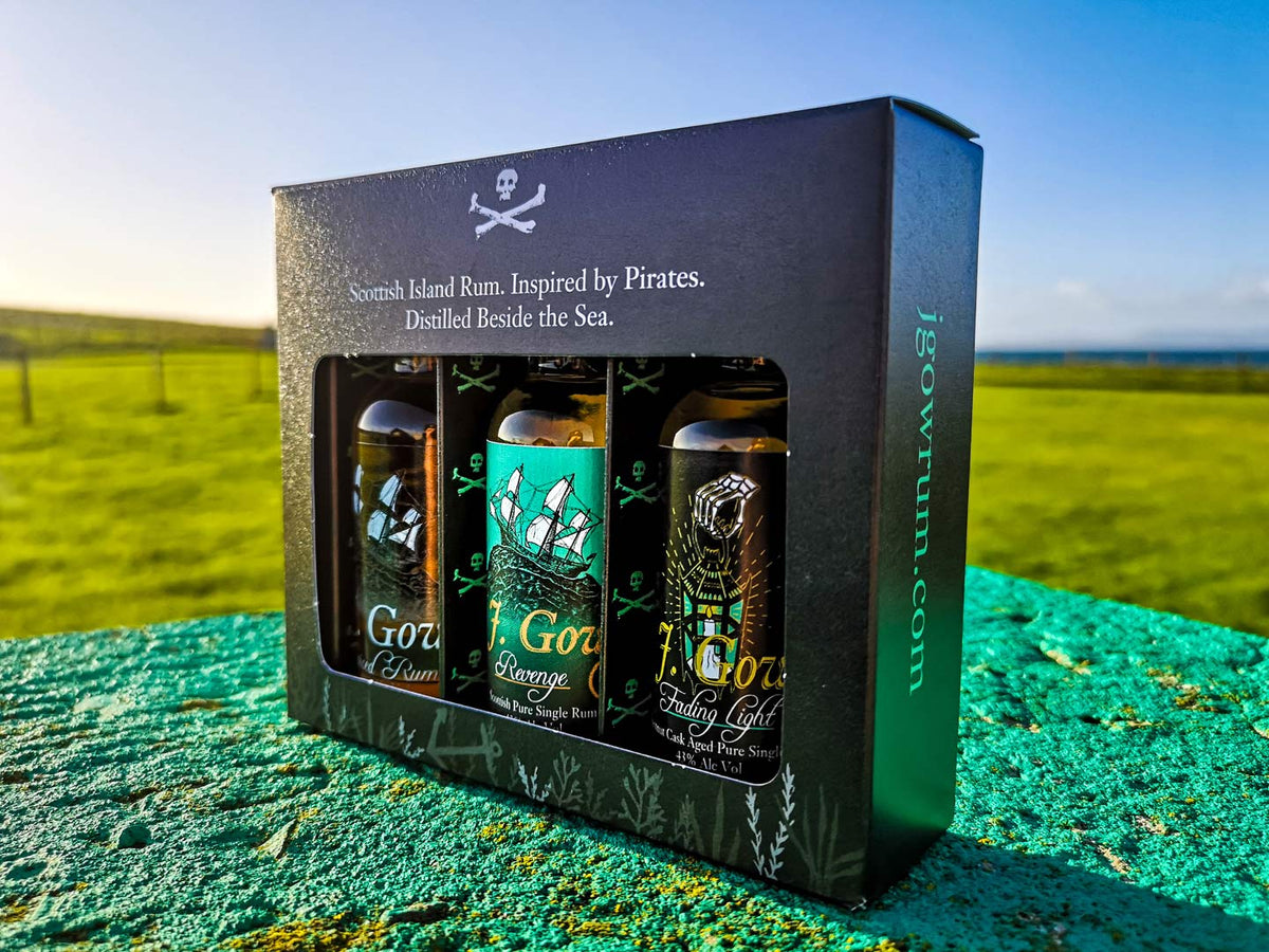 J. Gow Rum Taster Gift Set — Judith Glue