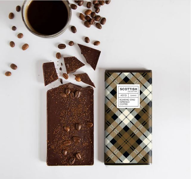 Quirky Chocolate - Roaring Stag Espresso Coffee Chocolate Bar — Judith Glue
